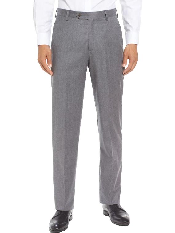 BERLE Berle Lightweight Flannel Classic Fit Trousers